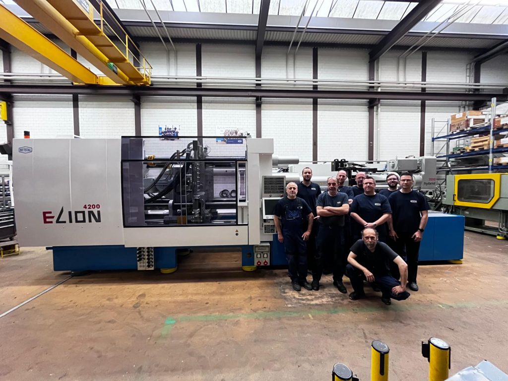 Complete overhaul of a 10-year-old Elion 4200 • NETSTAL Maschinen AG